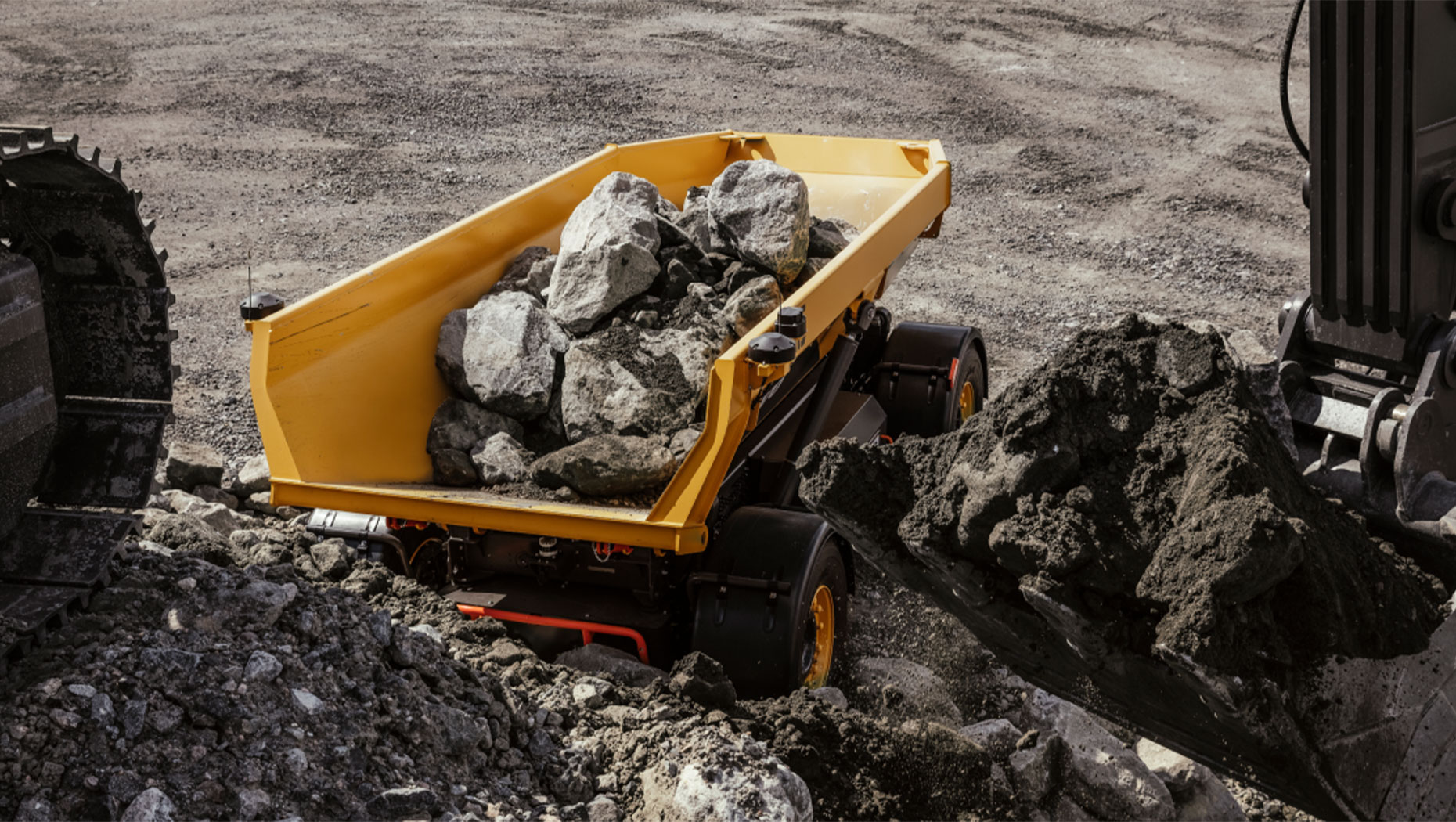 Prepare a quarrying or mining site for autonomy